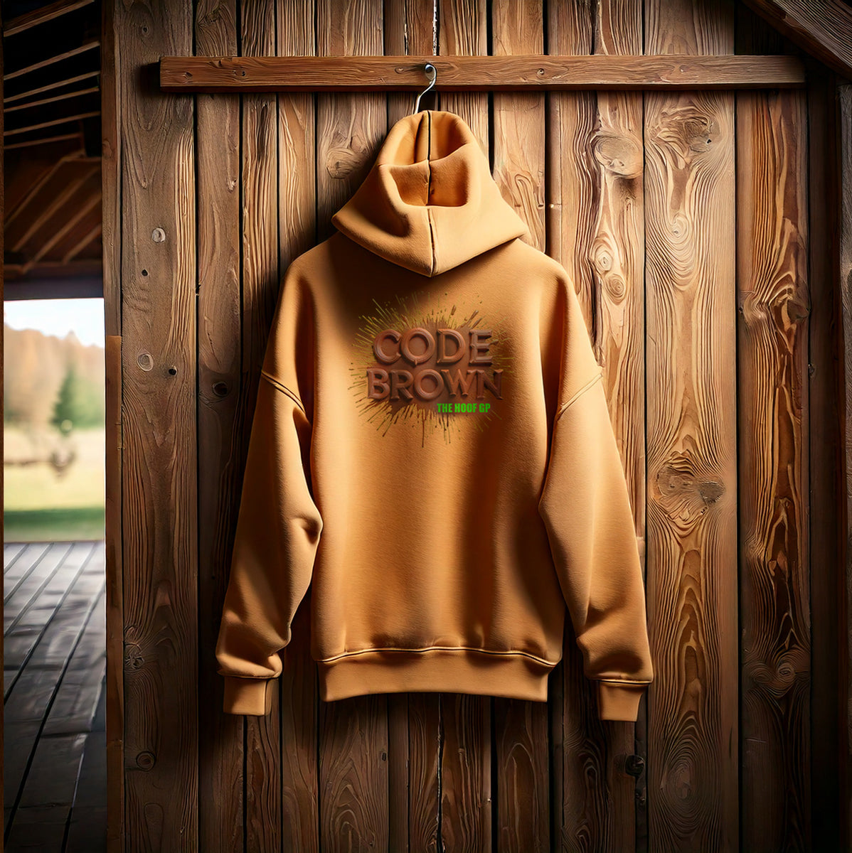 The Code Brown Zipper – The Hoof GP Merch