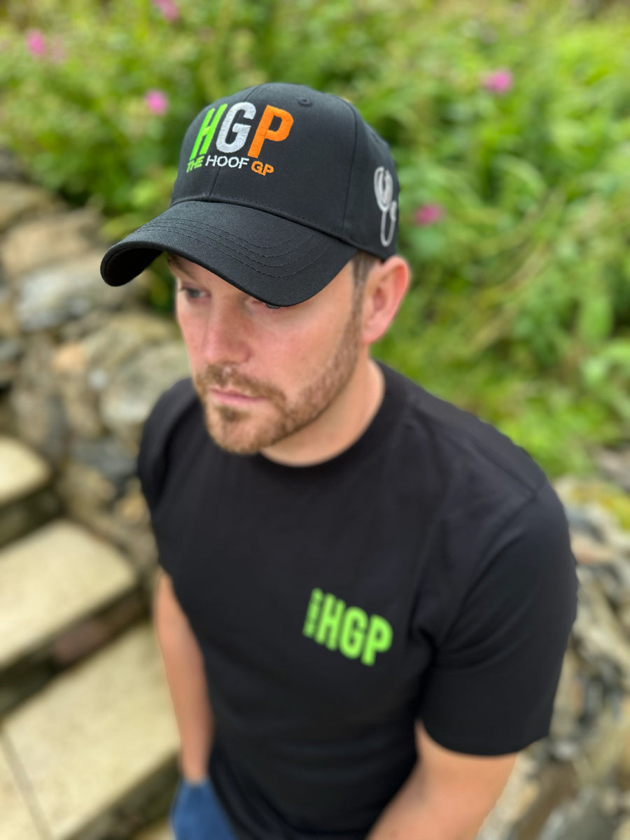 Adults, Tri-Colour Baseball Cap – The Hoof GP Merch